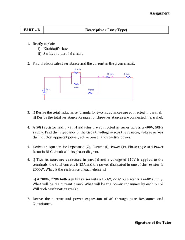Basic Electrical Engineering | PDF