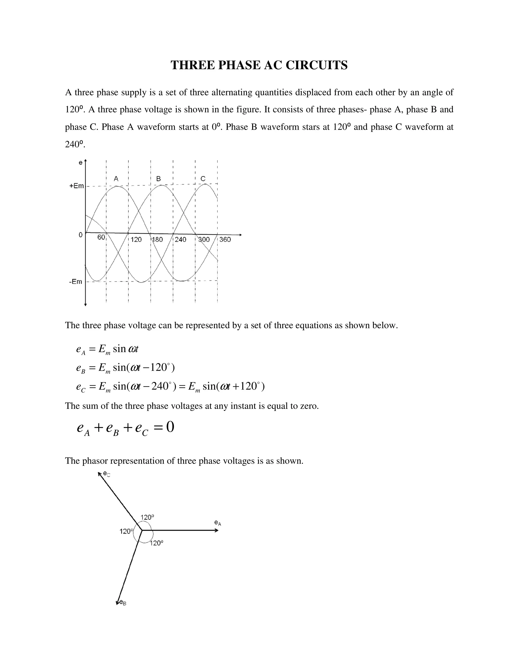 Single phase AC circuit | PDF