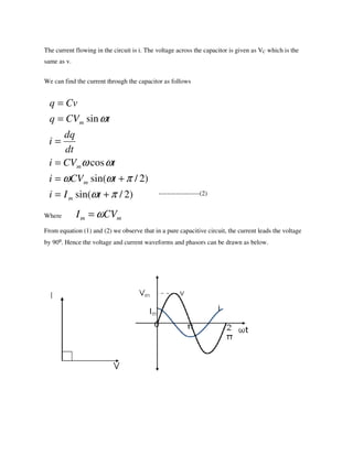 Single phase AC circuit | PDF