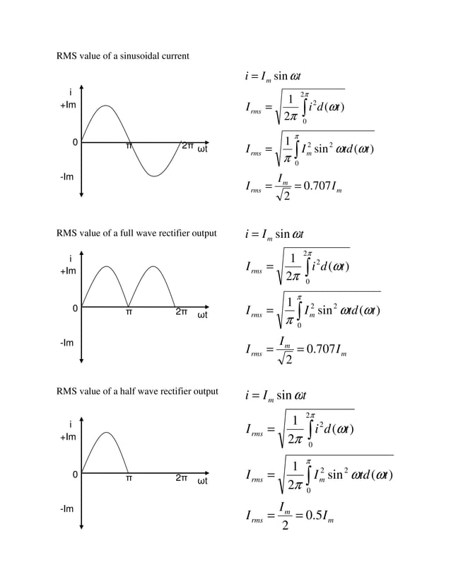 Single phase AC circuit | PDF