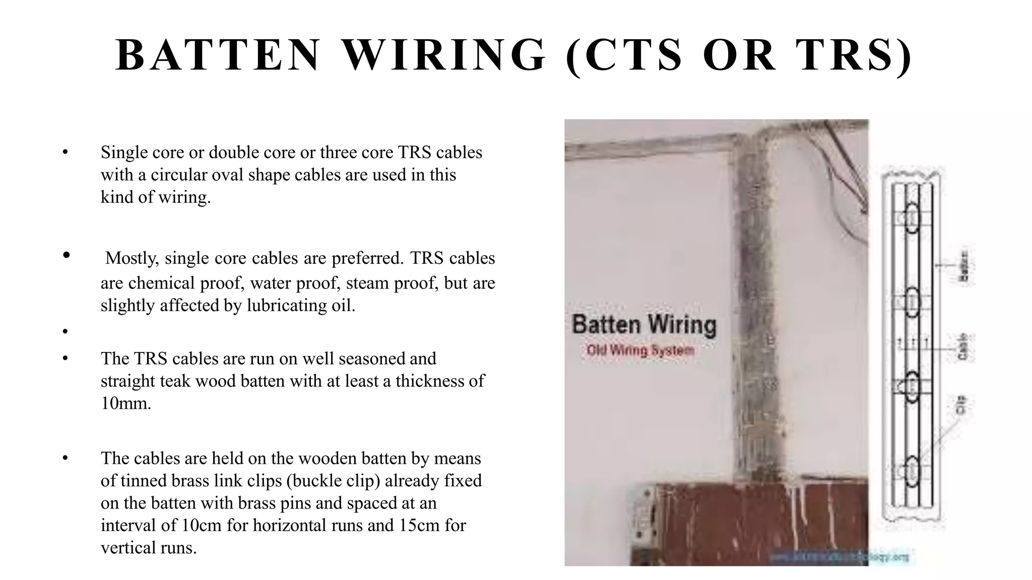 Wiring and its types | PPTX