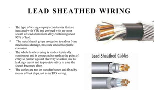 Wiring and its types | PPTX