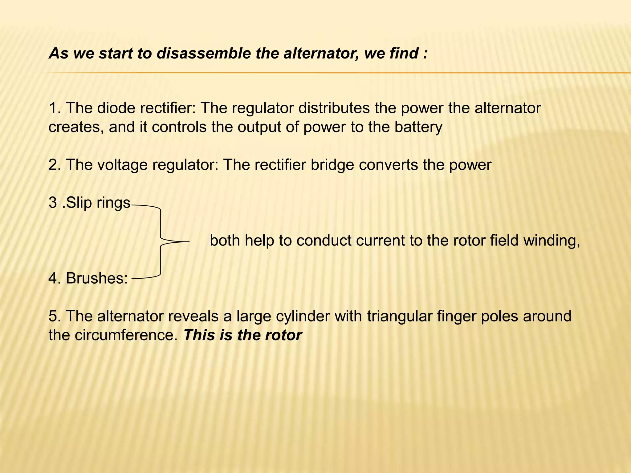 Basic Electrical Engineering Alternators Pptx
