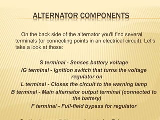 Basic electrical engineering_alternators | PPTX