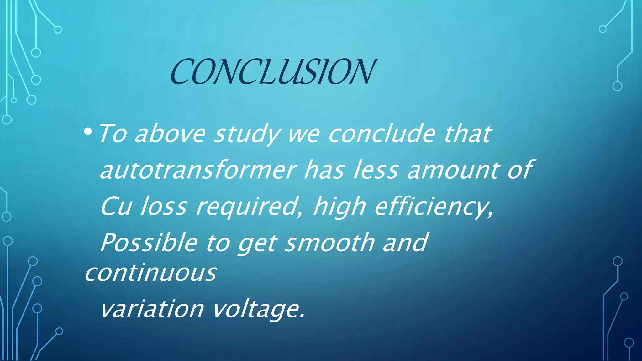 Basic electrical engineering (Autotransformer) | PPTX
