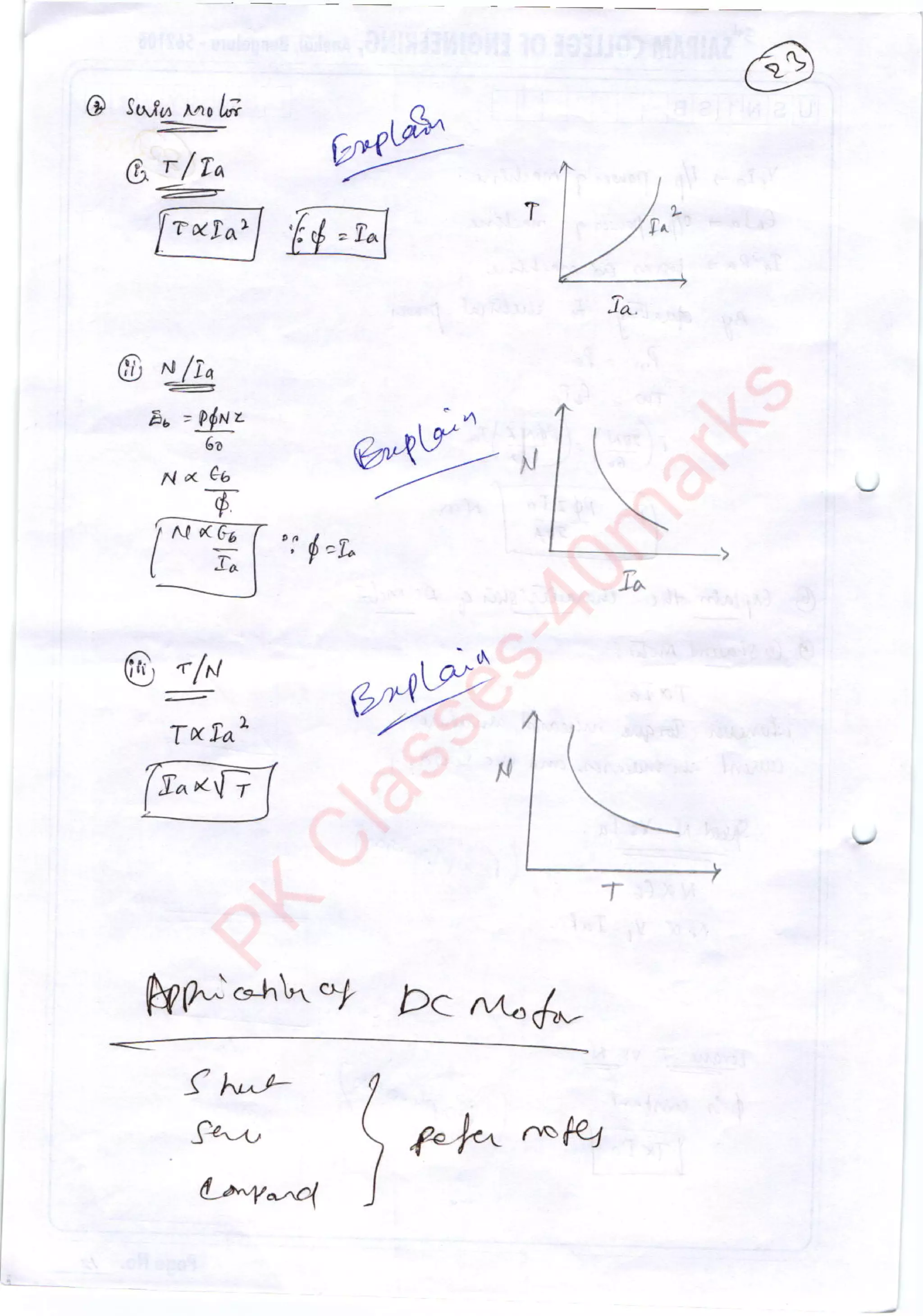 Basic Electrical Engineering Short notes | PDF