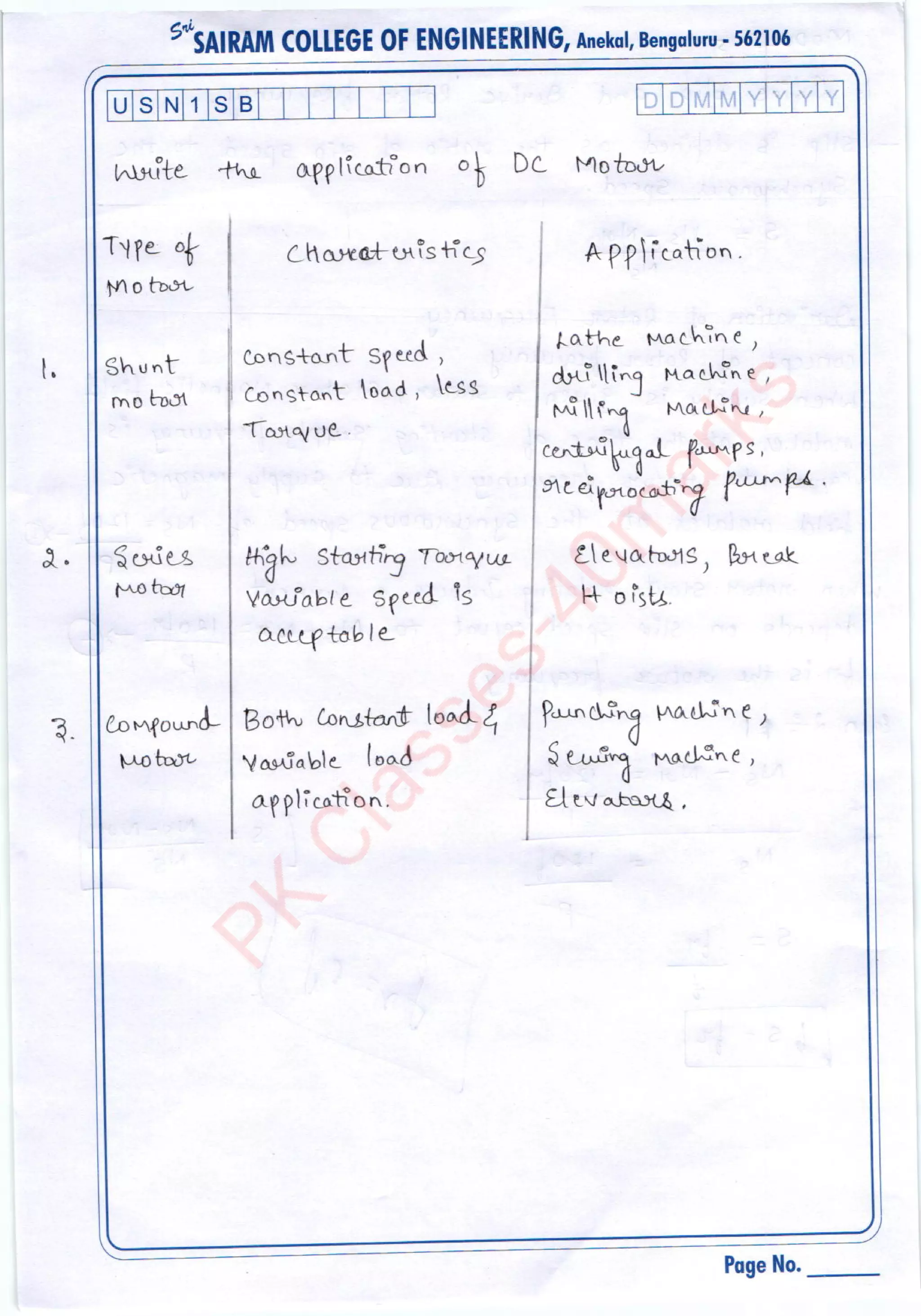 Basic Electrical Engineering Short notes | PDF
