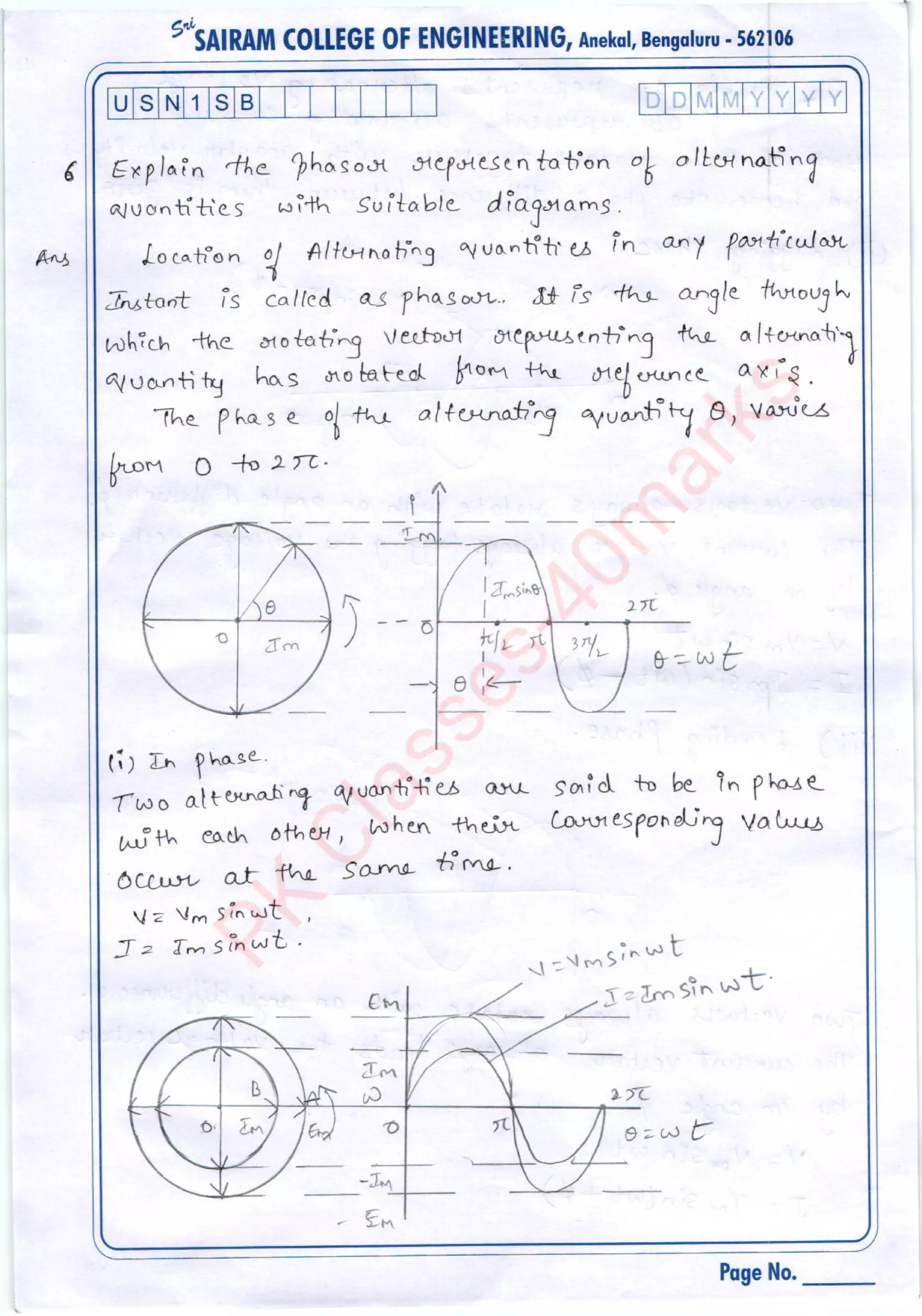 Basic Electrical Engineering Short notes | PDF