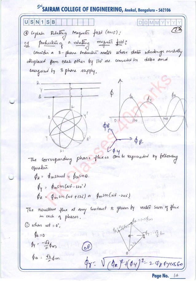 Basic Electrical Engineering Short notes