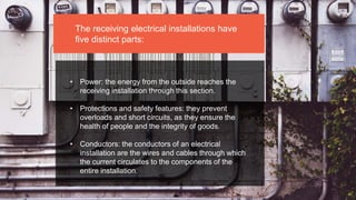 BASIC ELECTRICAL INSTALLATIONS INSIDE THE HOUSE | PPTX
