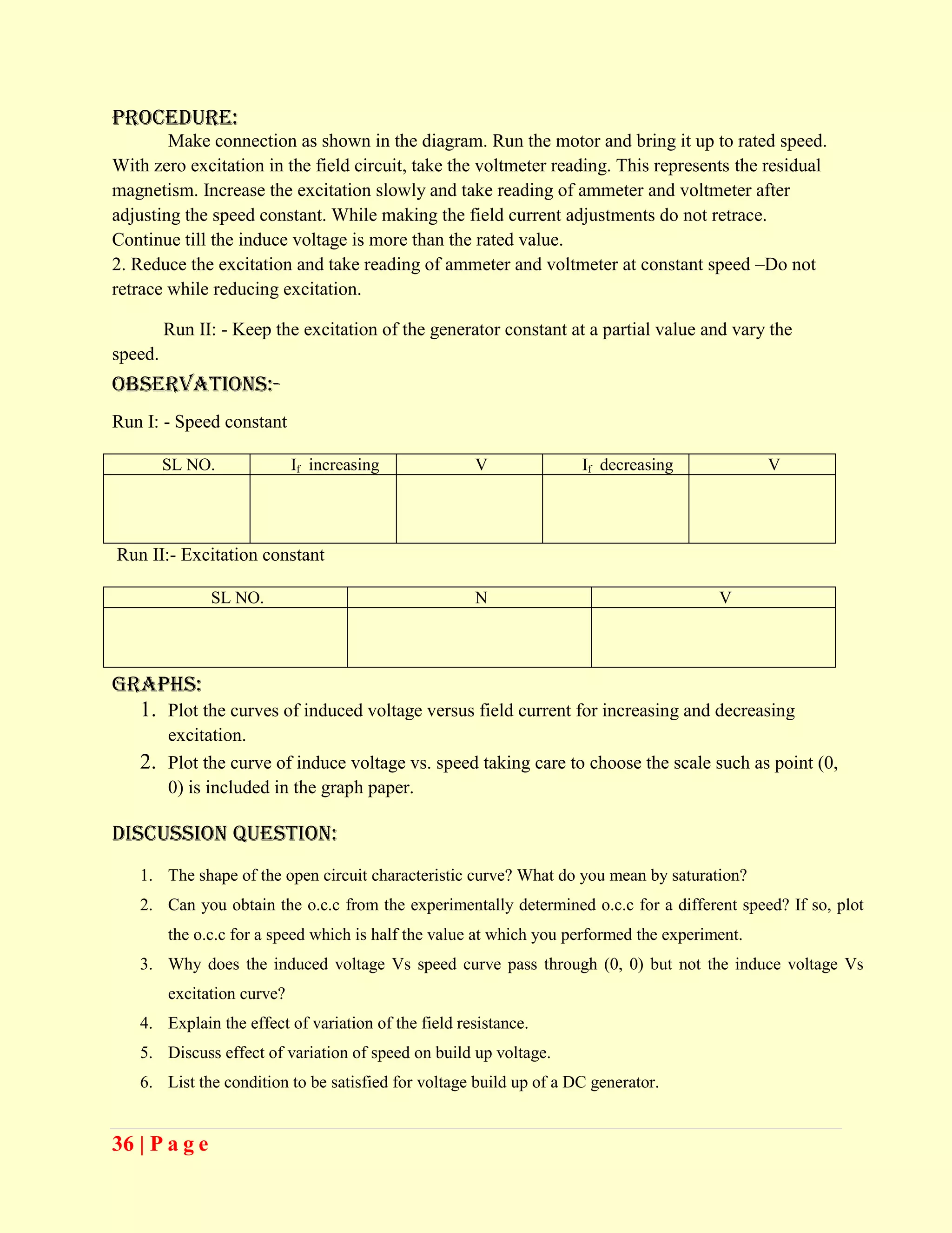 Basic electrical lab manual | DOCX