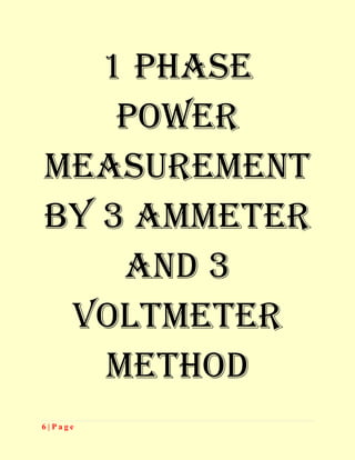 Basic electrical lab manual | PDF