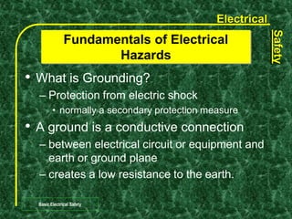 Basic electrical safety | PDF