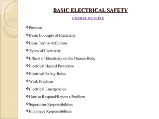 electrical safety Training | PPT