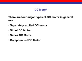 Basic Electrical Technology Motor DC.ppt