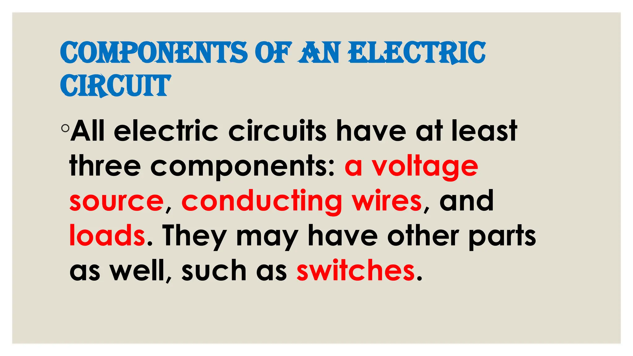CIRCUIT BASIC GRADE 8 SCIENCE CHUCHU .pptx