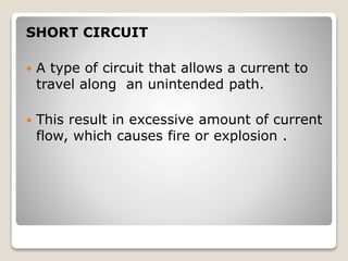 Basic electricity | PPTX