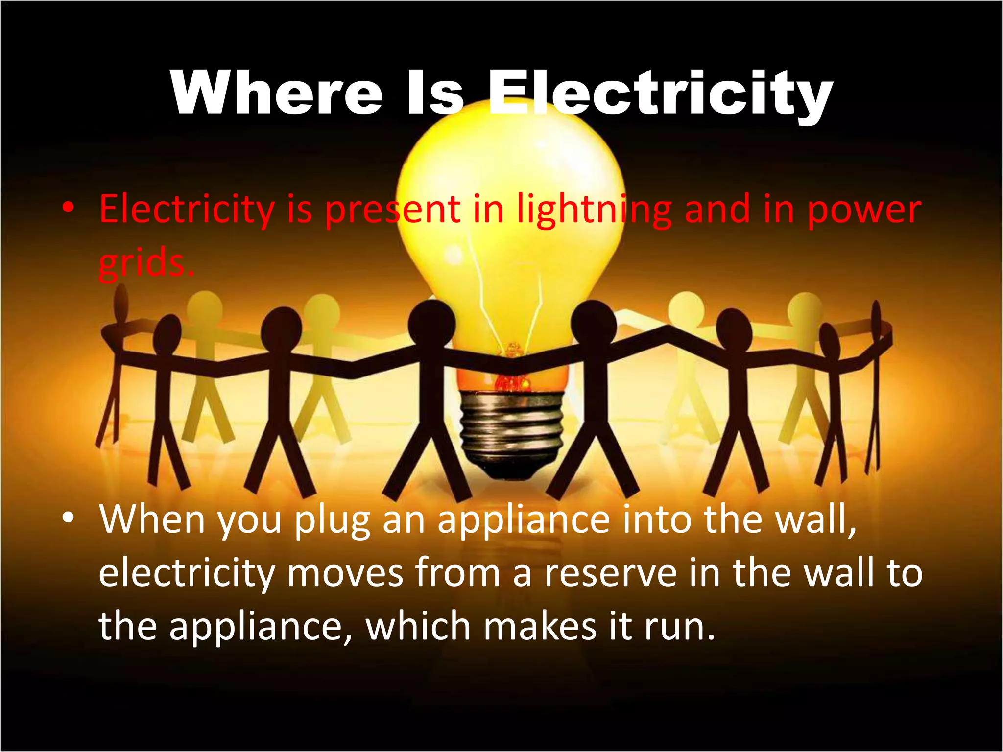 Basic Electricity 4th grade level | PPTX