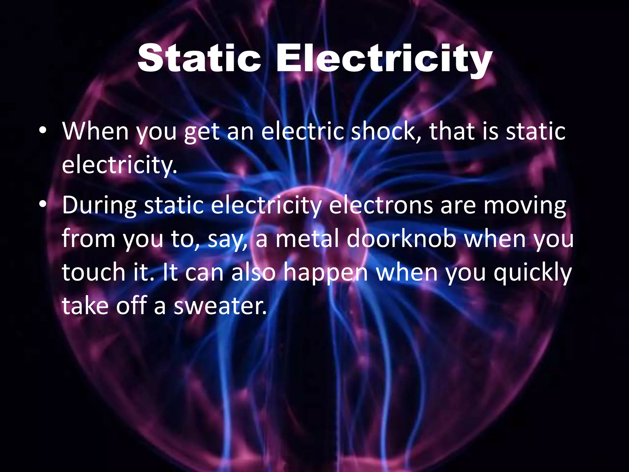 Basic Electricity 4th grade level | PPTX