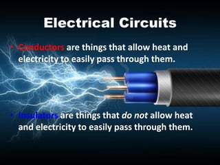 Basic Electricity 4th grade level | PPTX