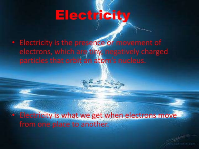 Basic Electricity 4th grade level | PPTX | Physics | Science