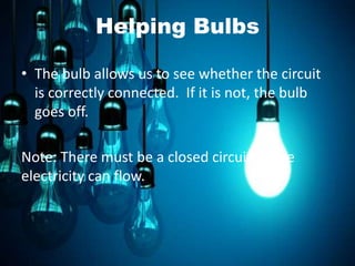 Basic Electricity 4th grade level | PPTX