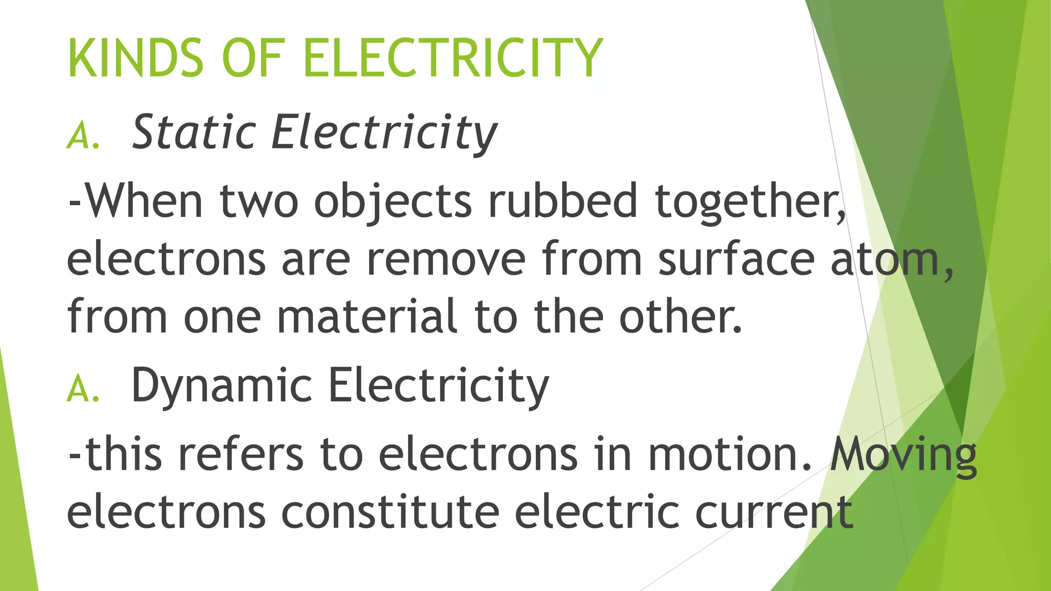 Basic electricity presentation module | PPT