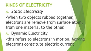 Basic electricity presentation module | PPT