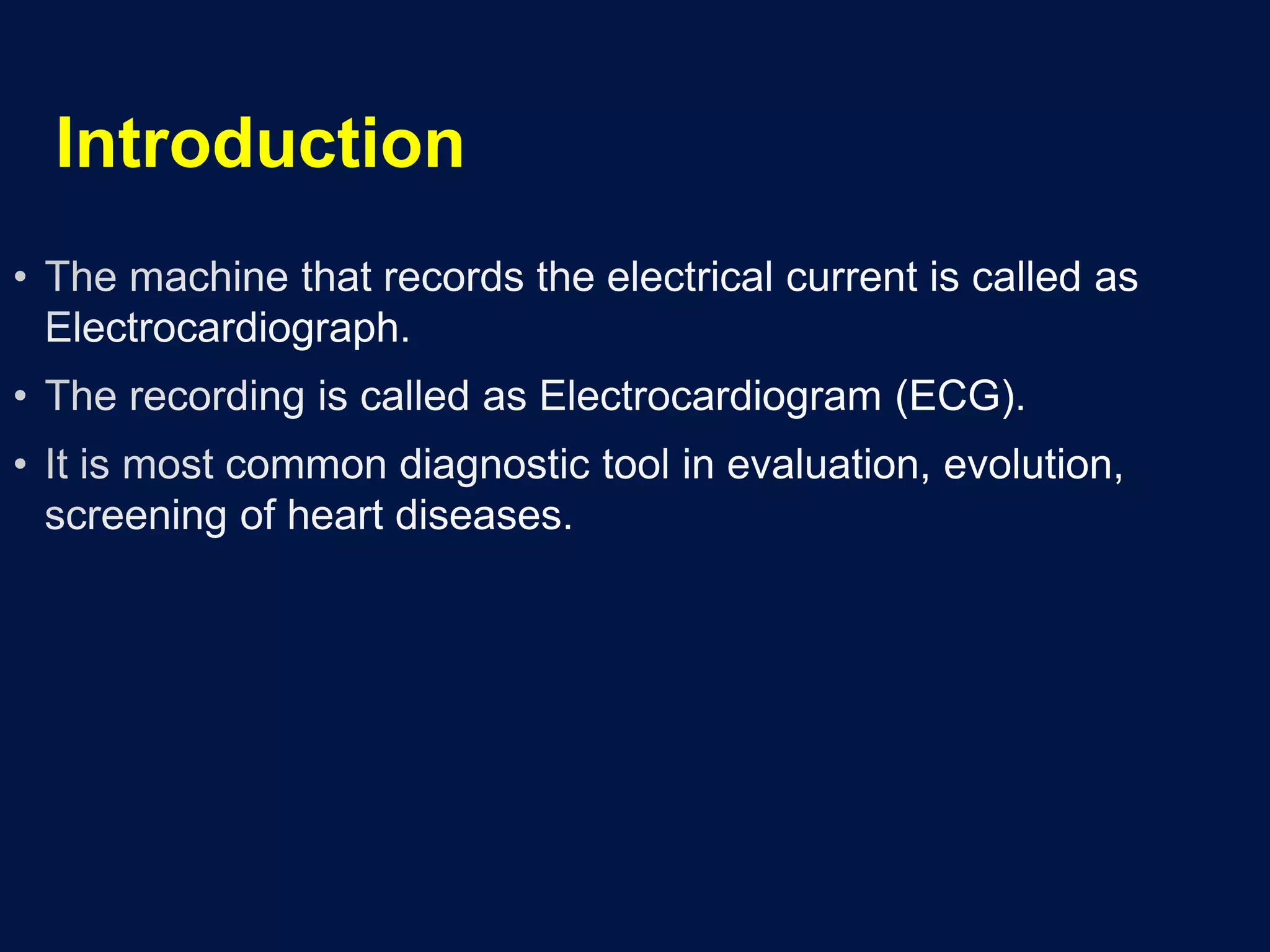 Basic electrocardiography and Beyond | PPT
