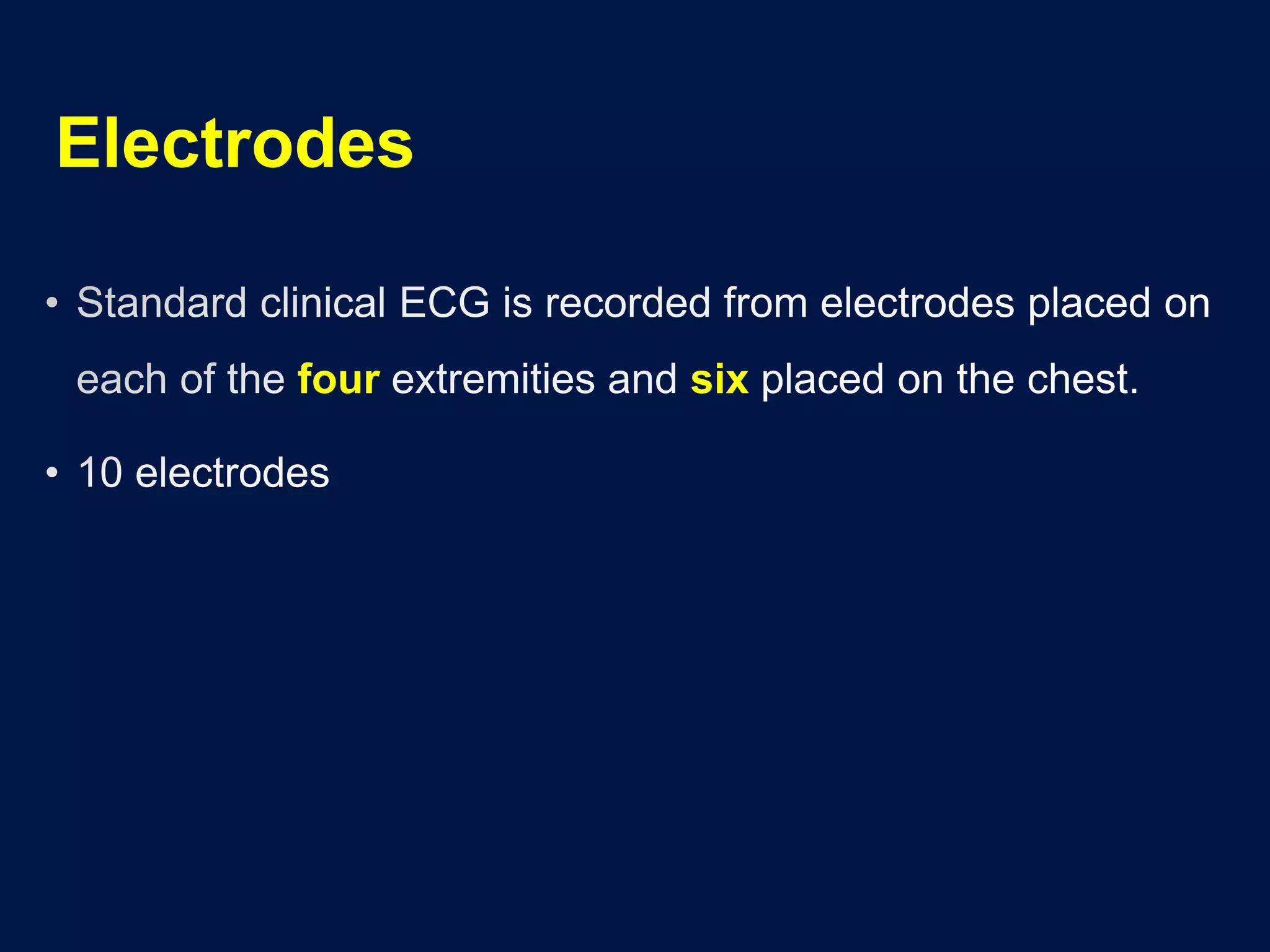 Basic electrocardiography and Beyond | PPT