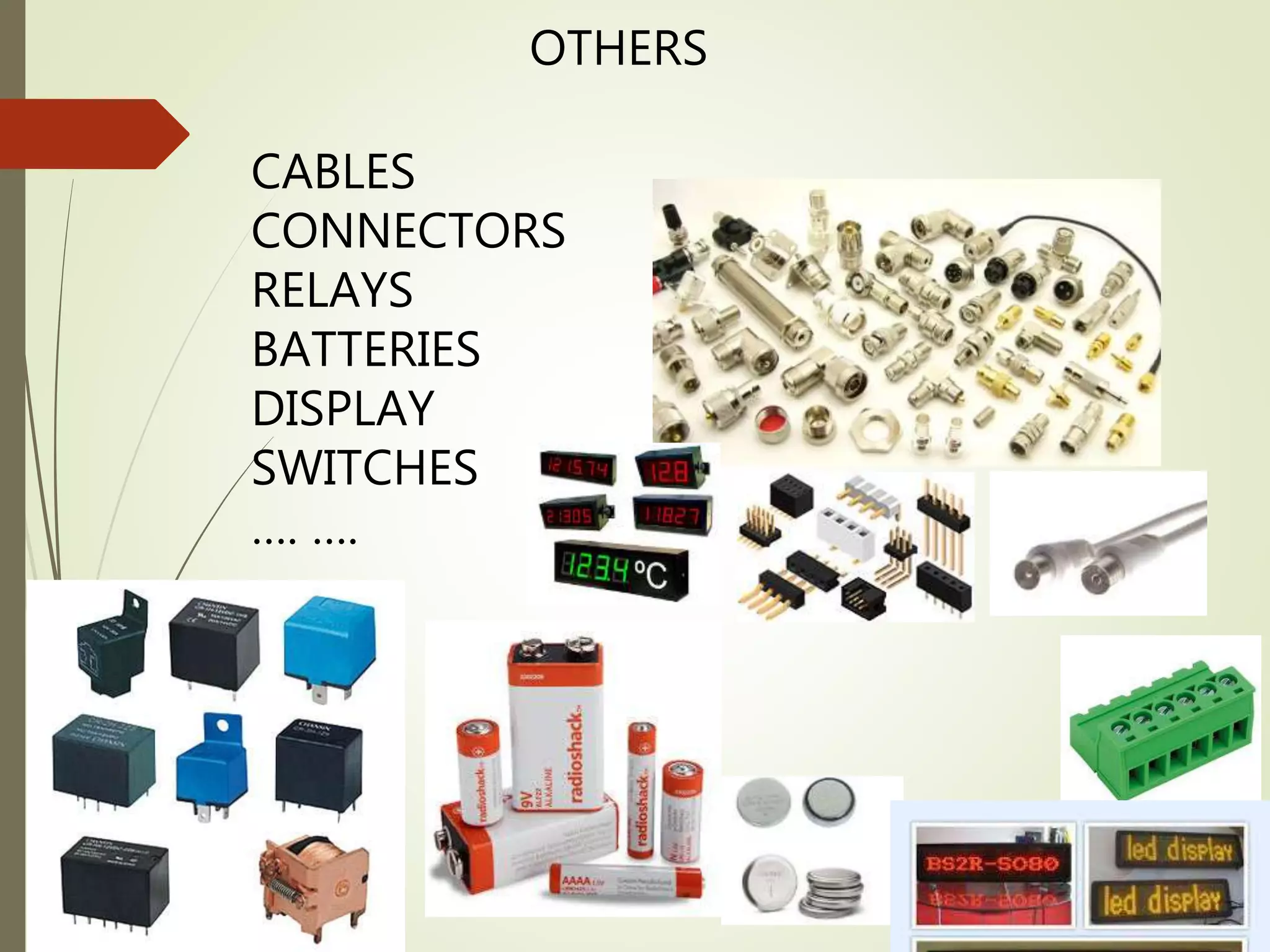 Basic electronic for kids | PPTX