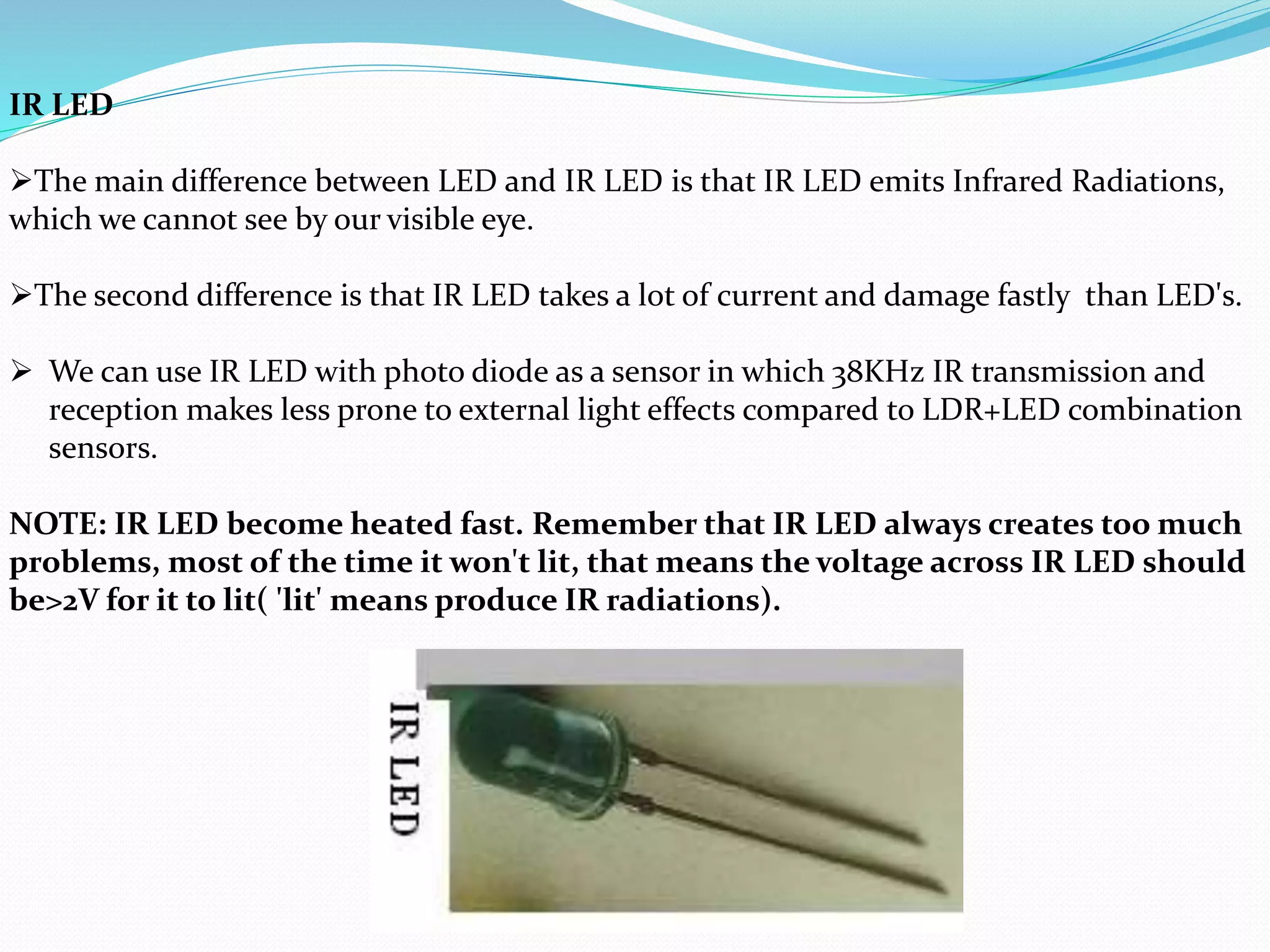 Basic electronic components used in robotics | PPTX
