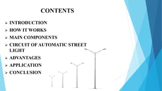 Auto Street lightning | PPTX