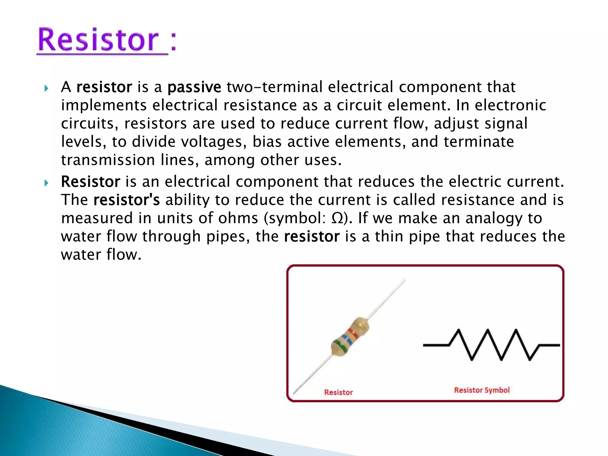 Basic electronics | PPTX