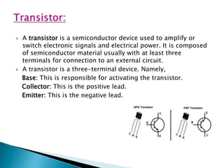 Basic electronics | PPTX