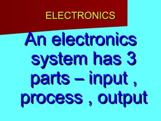 Basic electronics | PPT