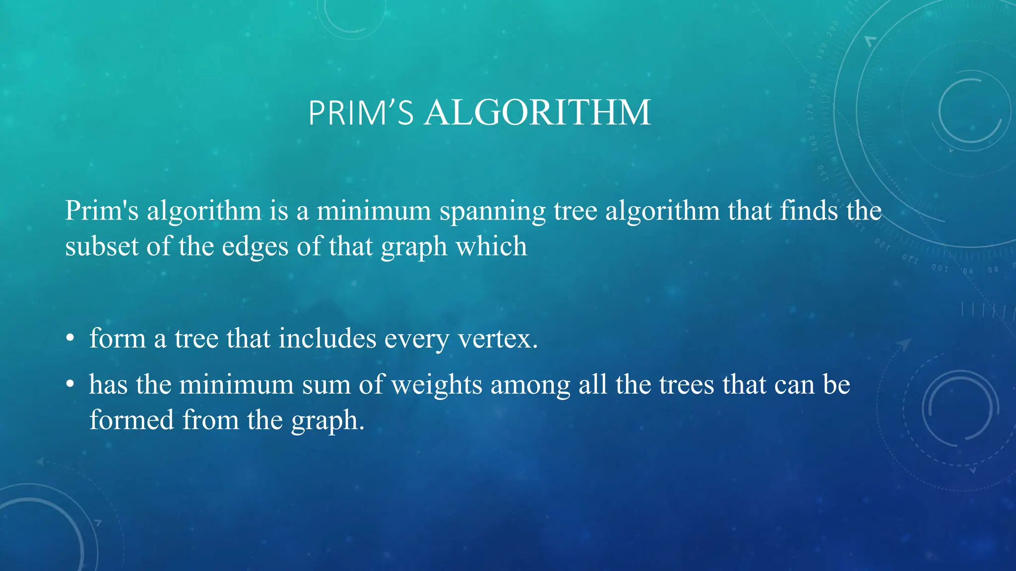 Minimum Spanning Tree Pptx