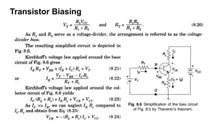 Basic Electronics-6A (transistor circuits).pptx