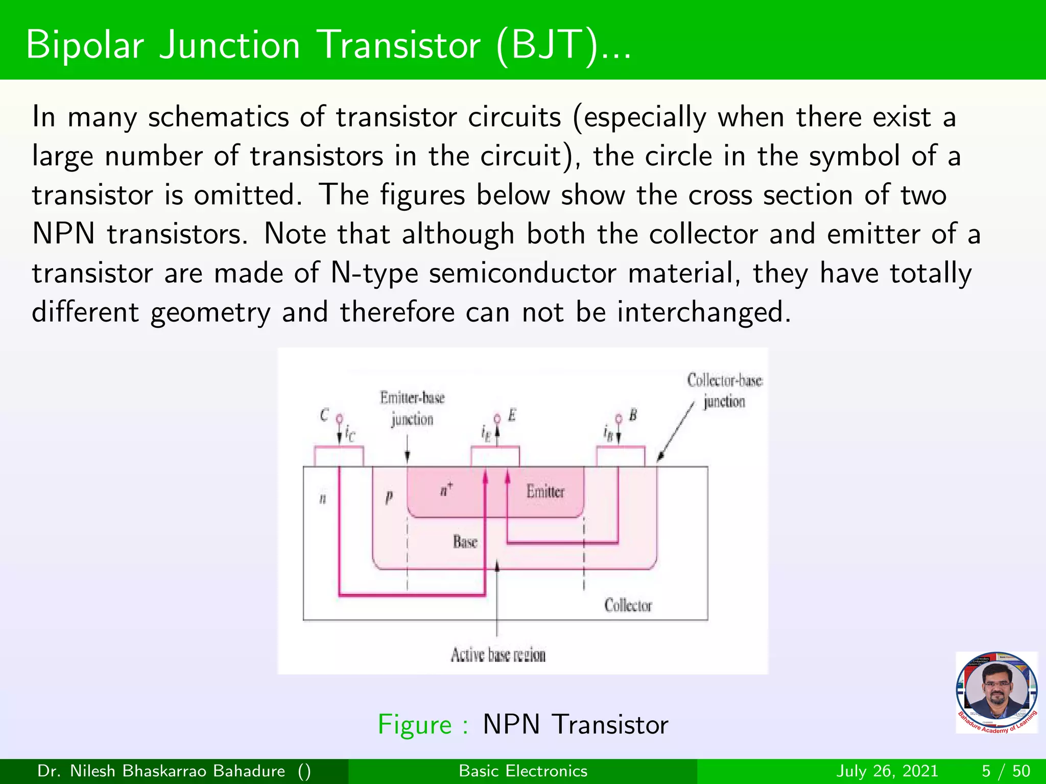 Basic Electronics BJT | PDF