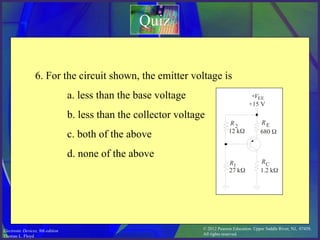 Basic Electronics Lecture Electronic Devices Chapter 5.ppt | Consumer Electronics | Technology ...