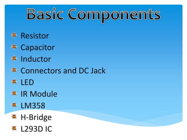 Basic electronics component | PPTX