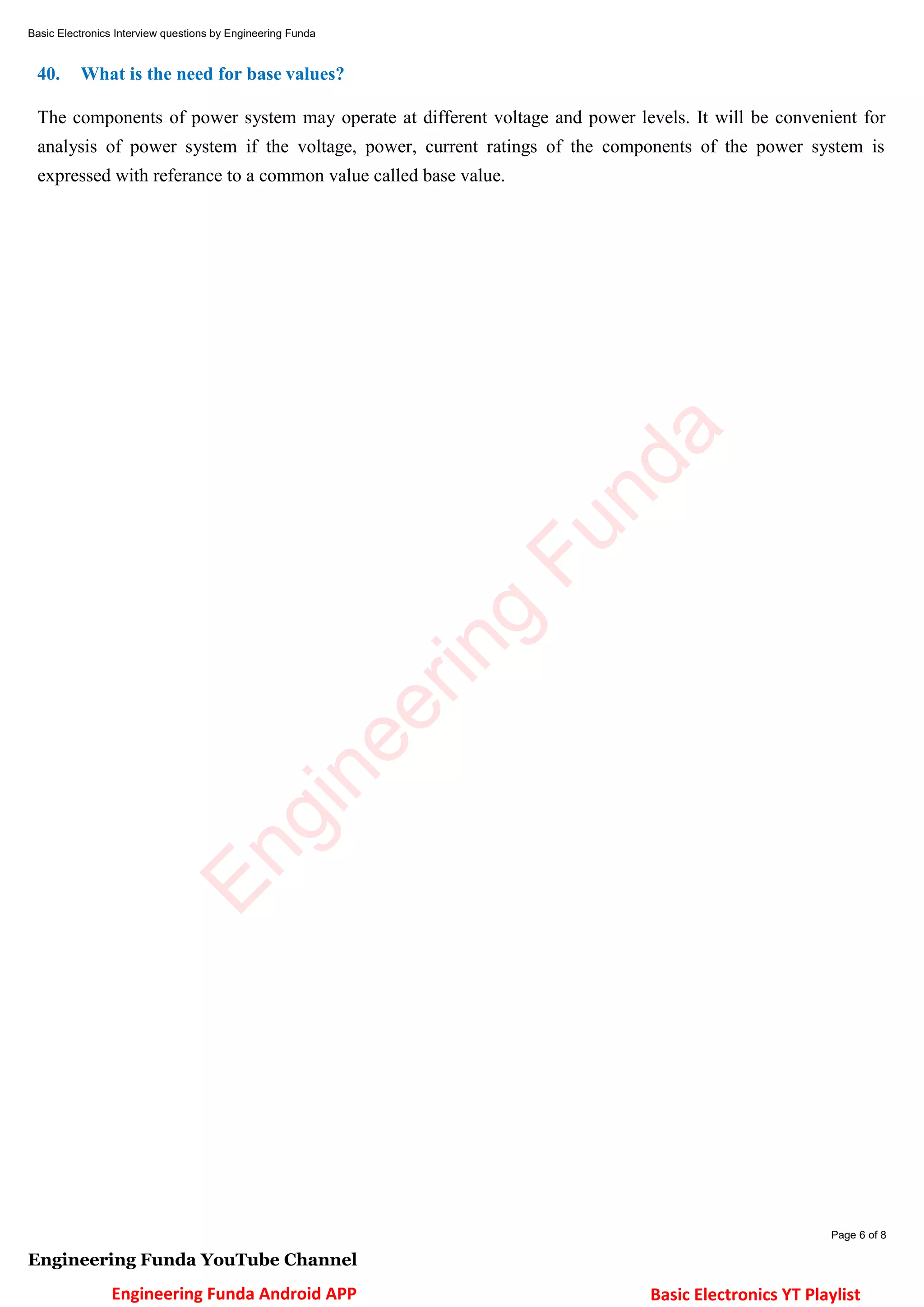 Basic Electronics Interview Questions.pdf