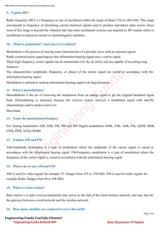 Basic Electronics Interview Questions.pdf