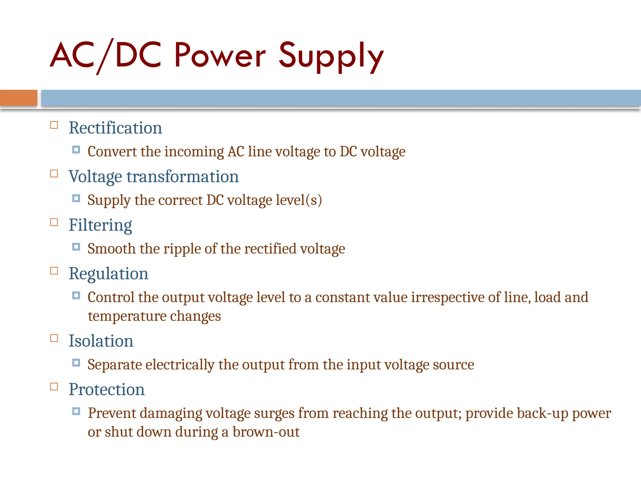 BasicElectronics_lec2Power electronics: power supply.ppsx