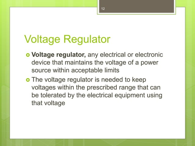 Basic electronics, lecture 3 | PPT