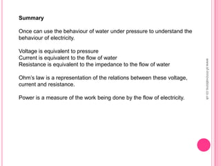 Basic Electronics - Ohm's Law | PPTX