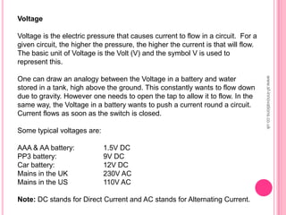Basic Electronics - Ohm's Law | PPTX