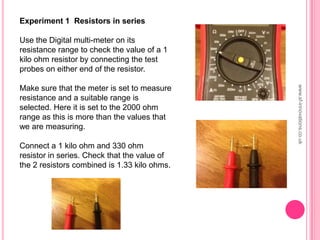 Basic Electronics - Resistors | PPT