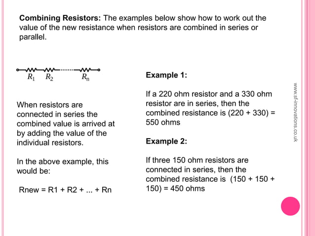 Basic Electronics - Resistors | PPT