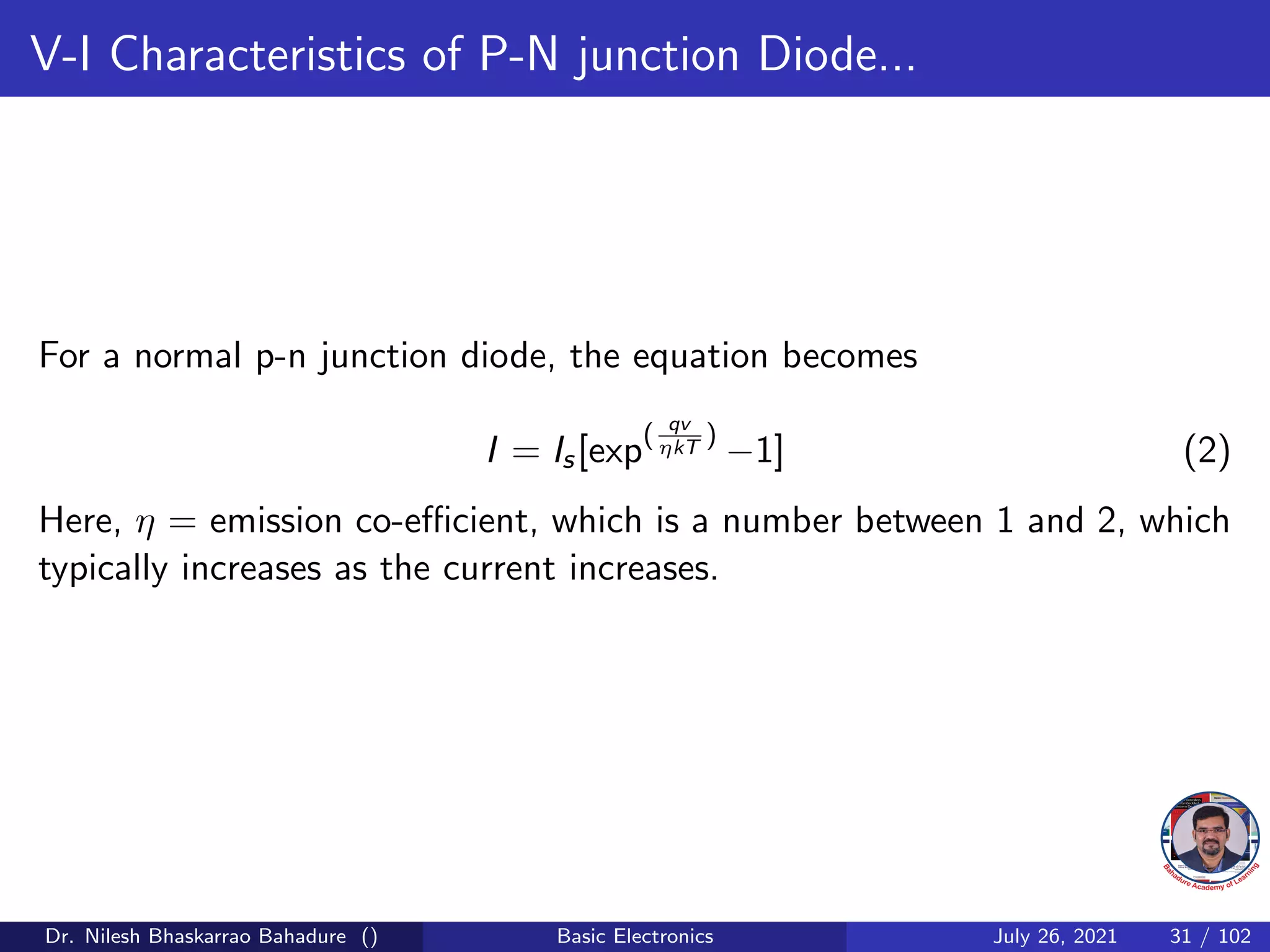 Basic Electronics Semiconductor Diodes | PDF